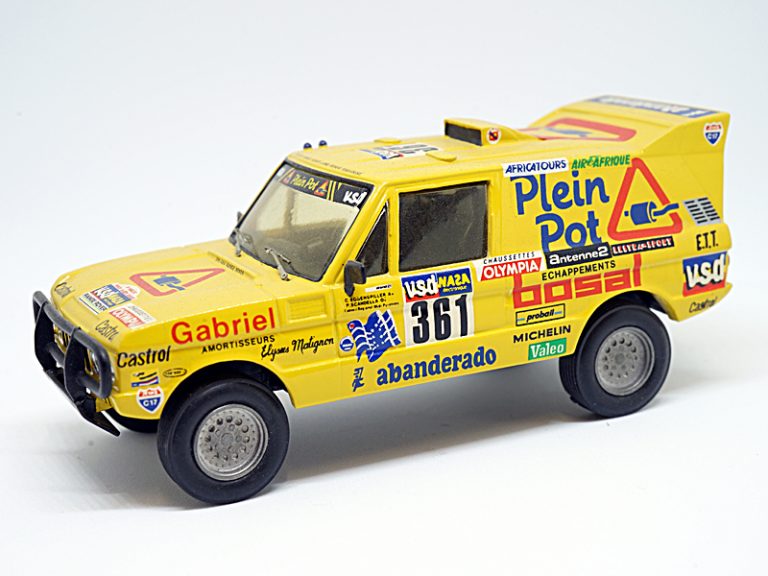 Les Range Rover du Dakar